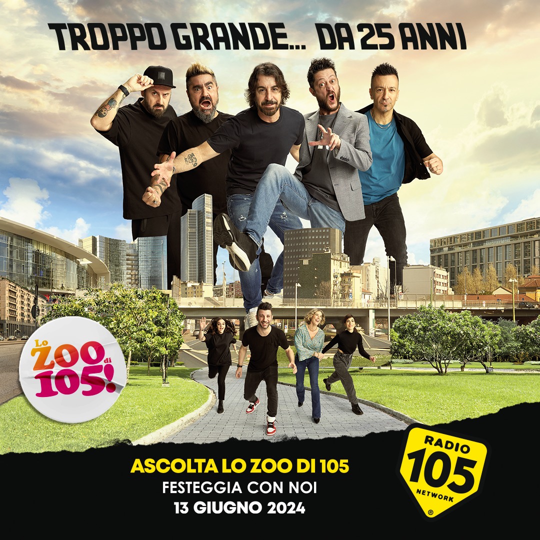 "Lo Zoo di 105" si appresta a festeggiare i suoi primi 25 anni