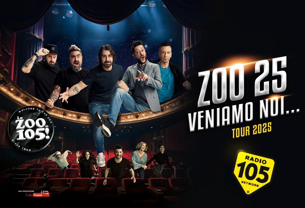 Tra due settimane, l'esordio a teatro de "Lo Zoo di 105"