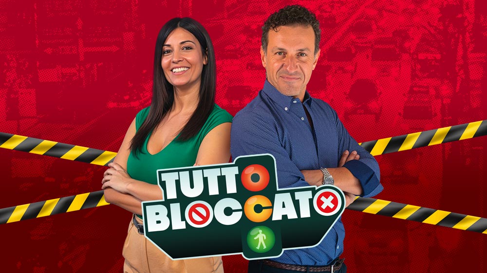 "Tutto bloccato": dal 15 settembre, il nuovo 'drive time' di Radio Globo con Roberto e Roberta ...