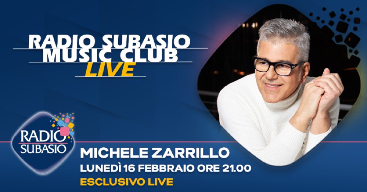 Michele Zarrillo torna a Radio Subasio Music Club e celebra i trent ...